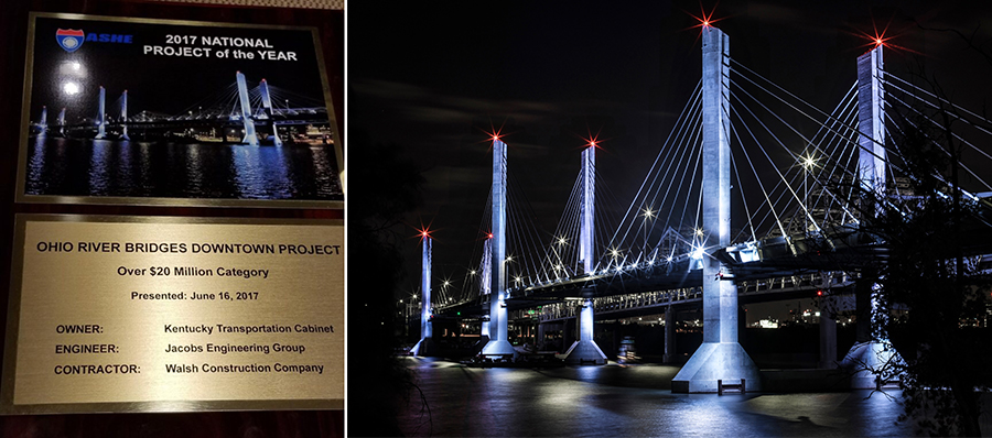 Ohio River Bridges Downtown Crossing Named 2017 National Project of The ...