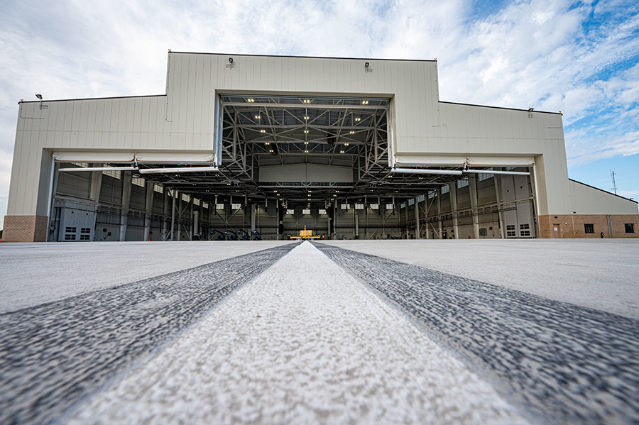 Walsh Federal completes new aircraft maintenance hangar at Dover AFB